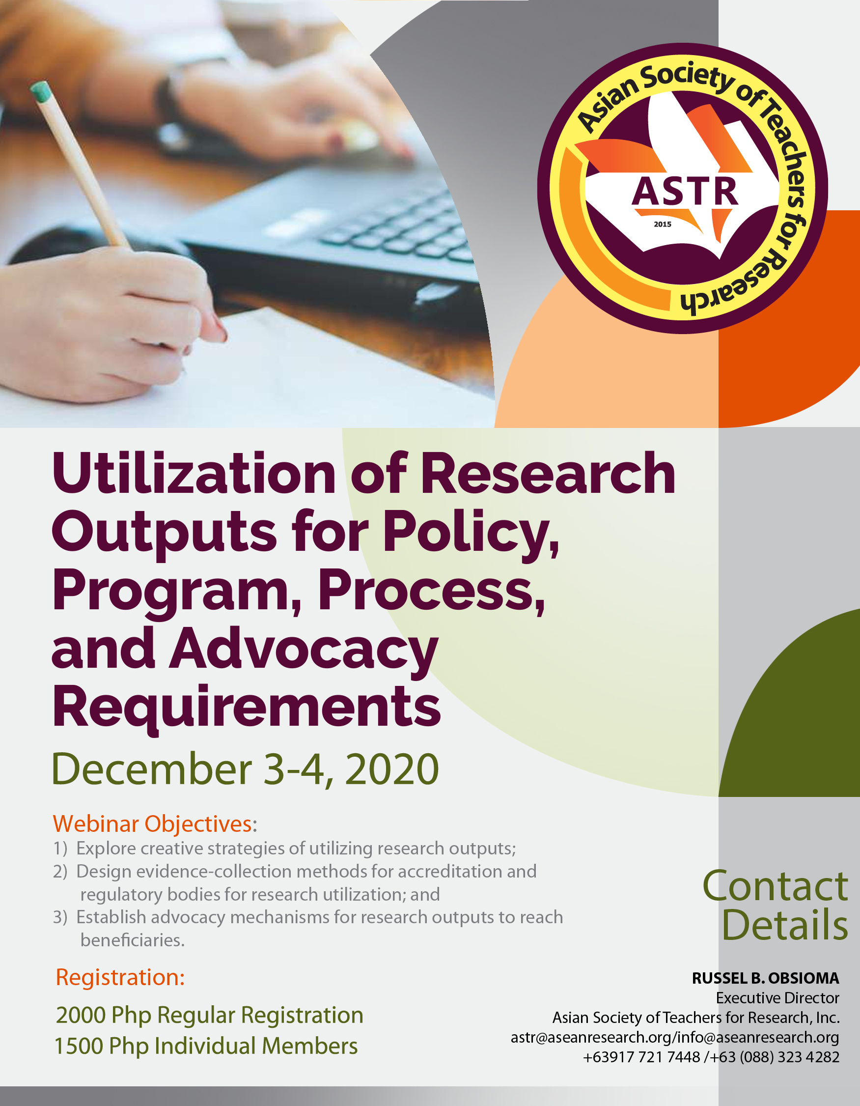 Asean Research Organization - Utilization of Research Outputs for ...